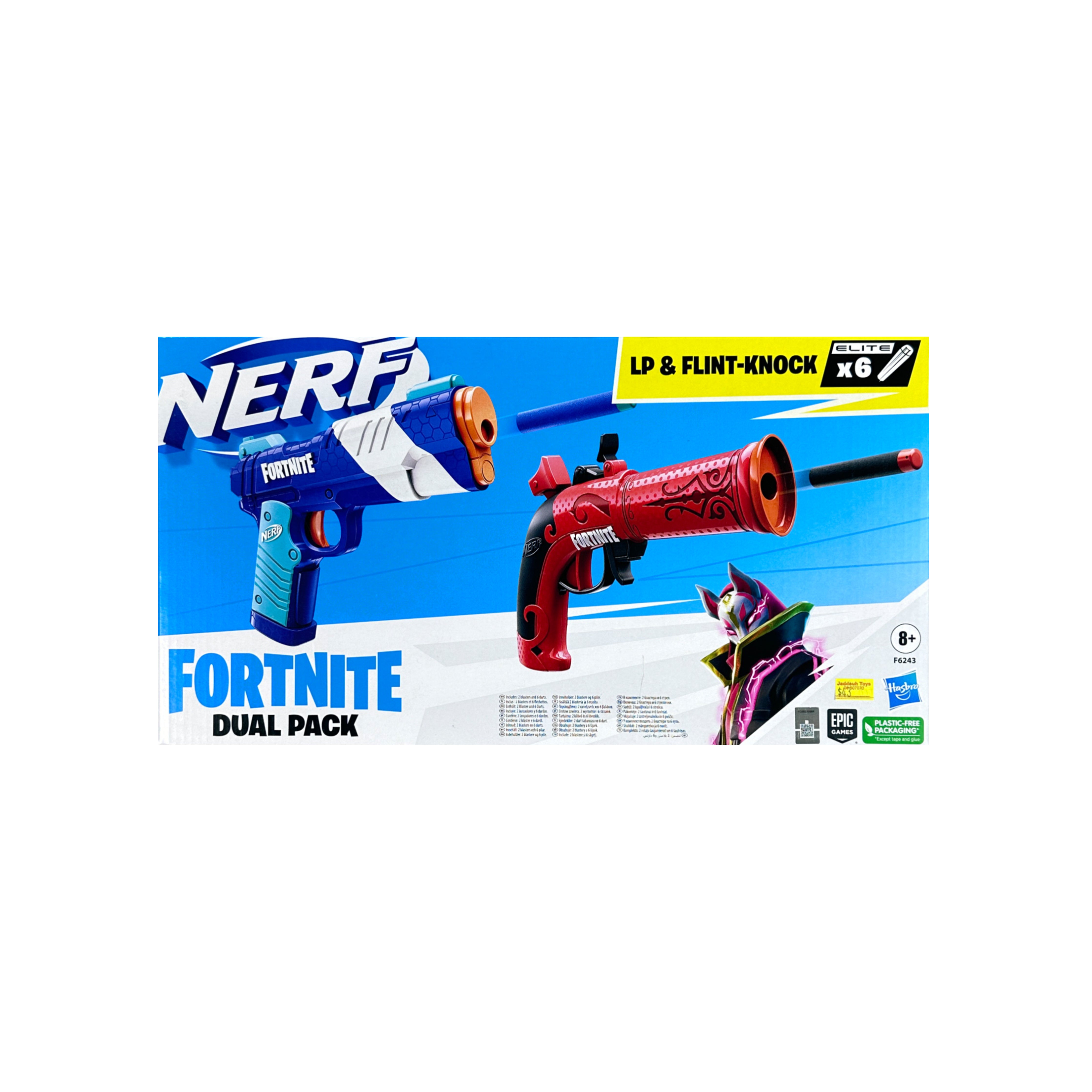 NERF FORTNITE Dual-Pack Gun 6 shots – OMNI GOODS